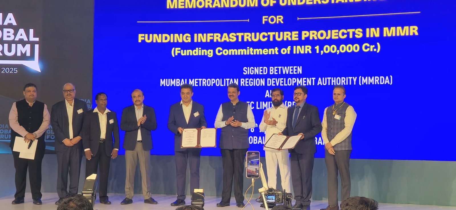 REC Signs ₹1 Lakh Crore MoU With MMRDA For Mumbai Metro Projects