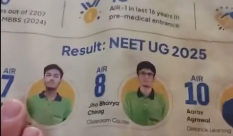 NEET UG 2025: Ruckus Over Claims Of Several Coaching Institutes ...