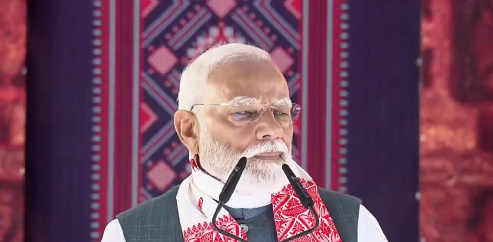 PM Modi Inaugurates Development Works Worth Around Rs 6,500 Cr In Assam ...