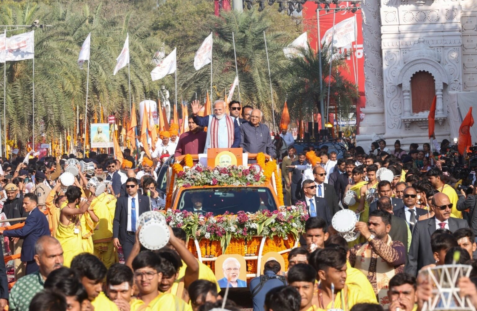 PM Modi Addresses The Somnath Swabhiman Parv In Somnath, Gujarat ...