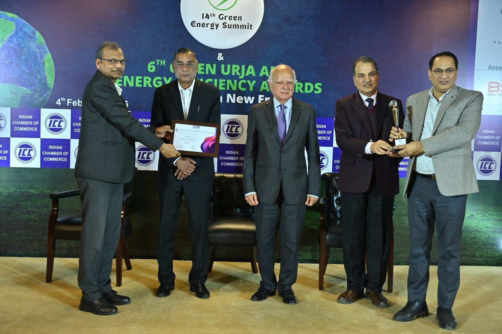 REC Limited Wins Prestigious ICC Green Urja And Energy Efficiency Award ...